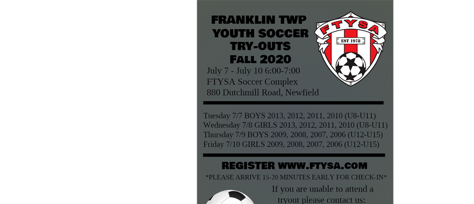 Franklin Township Youth Soccer > Fields > Directions